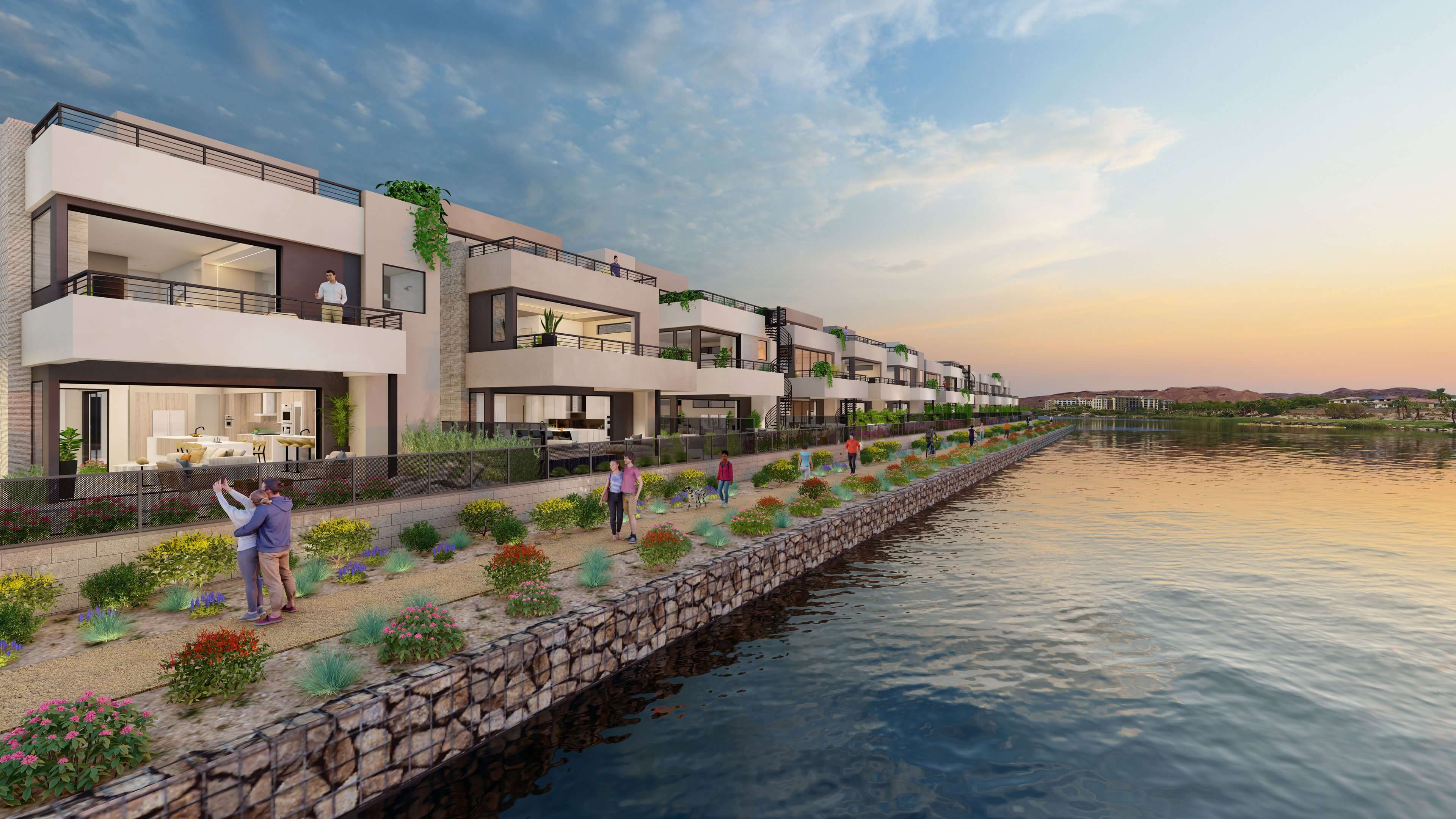 Shoreline at Lake Las Vegas | Waterfront Homes by Blue Heron