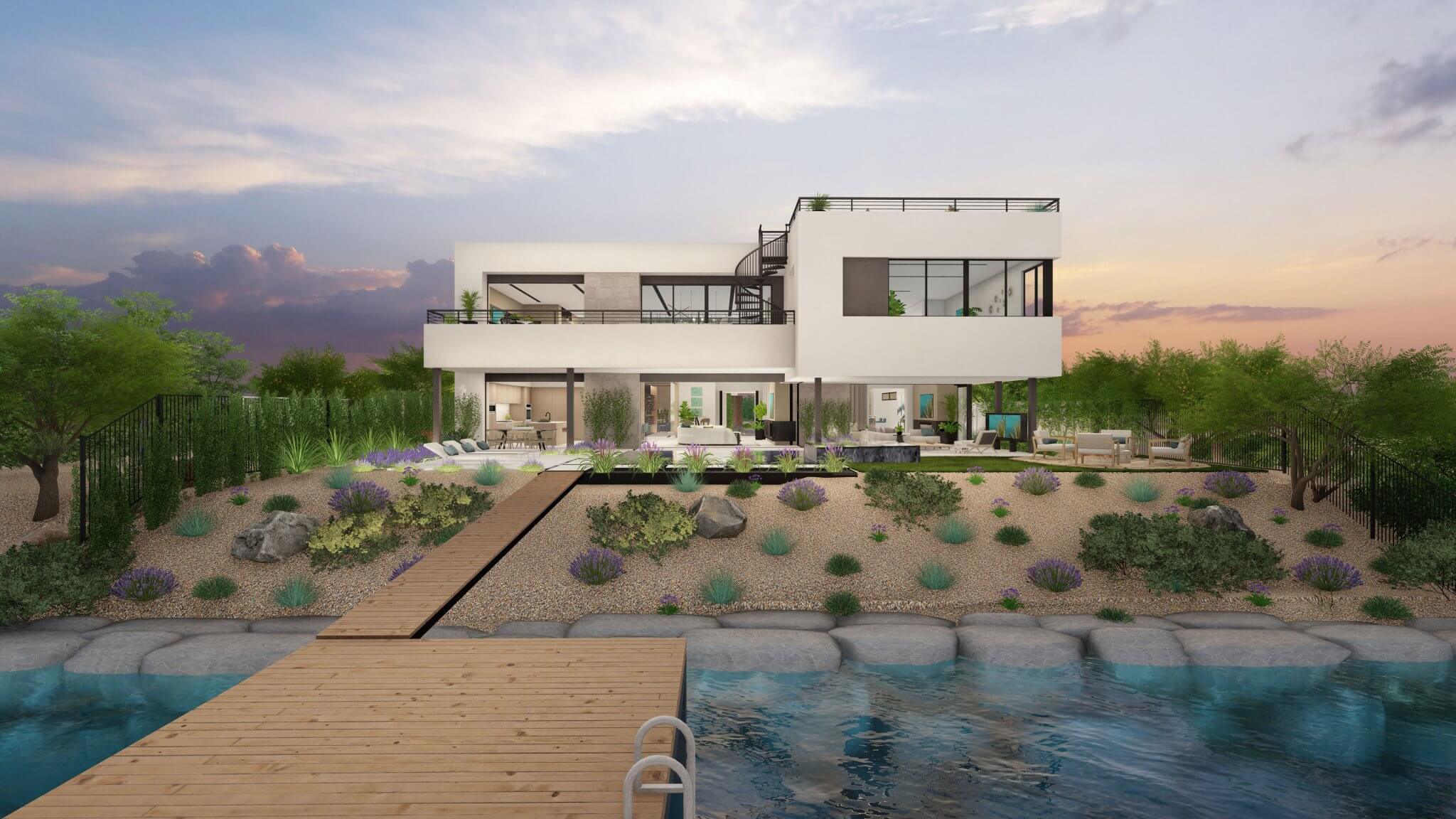 Arvada at Lake Las Vegas | Waterfront Homes by Blue Heron